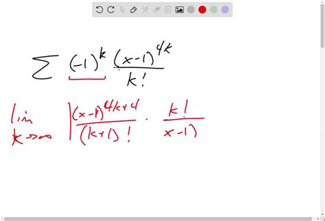 solved find the radius of convergence and the interval of convergence of each power series ∑k 0