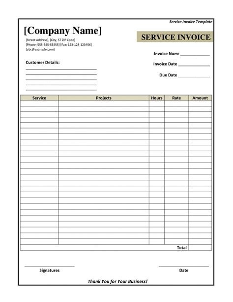 How To Make An Invoice In Google Docs Excelxo