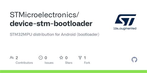 GitHub STMicroelectronics Device Stm Bootloader STM32MPU