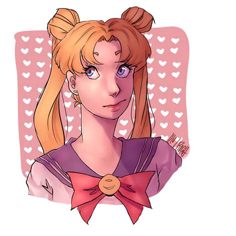 Usagi Tsukino Sailor Moon By Lilrok On Deviantart