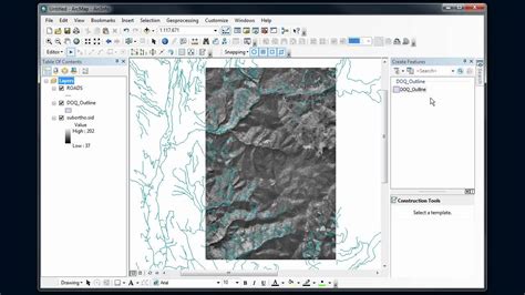 arcmap editing 1 create features youtube