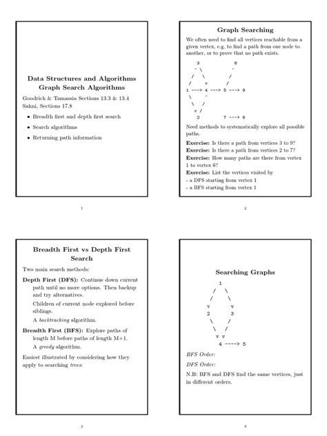 graph searching pdf vertex graph theory algorithms and data structures