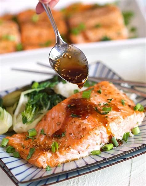 Baked Teriyaki Salmon Recipe The Suburban Soapbox