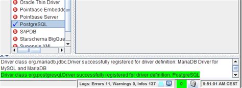 postgresql squirrel sql gives fatal database localhost 5432 postgres does not exist