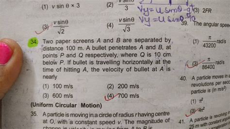 a particle moves in uniform circular motion revolutions per secc partic