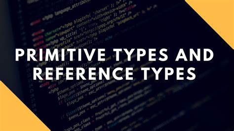 primitive vs reference types javascript
