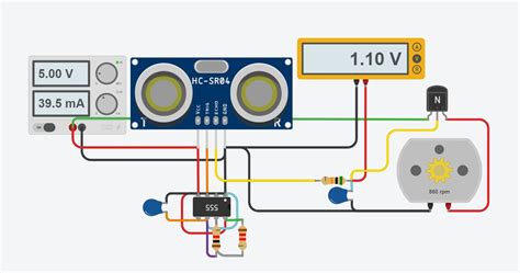 Ultrasonic Sensor Without Arduino Using 555 Timer Hackatronic