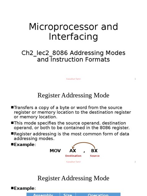 ch2 lec2 8086 addressing modes pdf