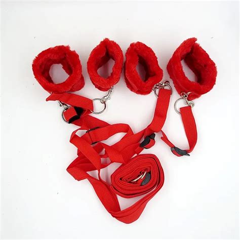 Adult Game Sex Handcuffs With Ankle Cuffs Underbed Bed Restraint Hidden Cuff Fetish Belt Bdsm