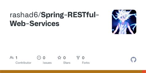 GitHub Rashad6 Spring RESTful Web Services