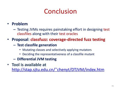 coverage directed differential testing of jvm implementations ppt download