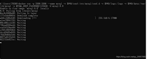 docker安装mysql，并修改my cnf文件 docker mysql my cnf csdn博客