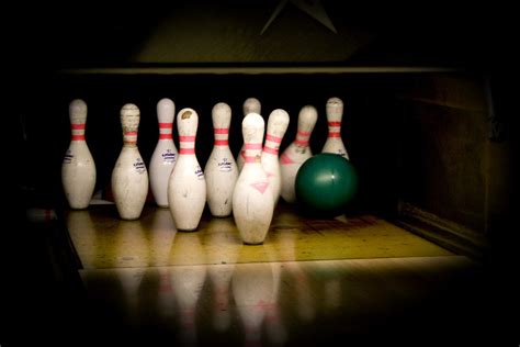 Bowling Pins Knocked Down Takras Flickr