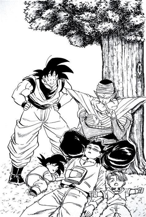 Piccolo Goku Gohan Goten Trunks And Pan Akira Dragon Rey Goten Y Trunks Dragon Tattoos