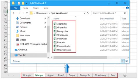 Excel Split Worksheets Into Separate Files