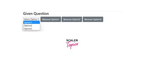 Bootstrap Select Scaler Topics