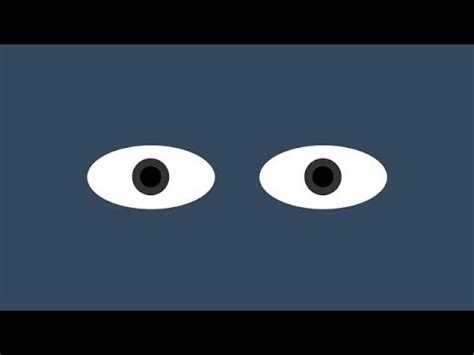 Eyes Follow Mouse Cursor Using HTML CSS JavaScript