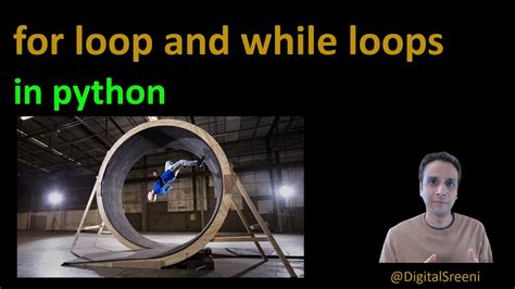 13 for and while loops in python youtube