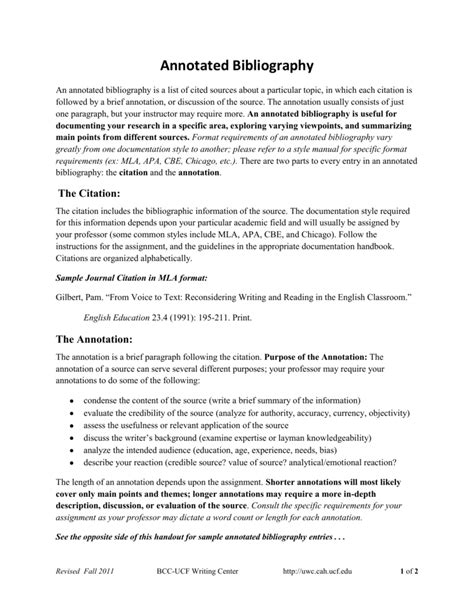 How To Write An Annotated Bibliography Step By Step With Examples
