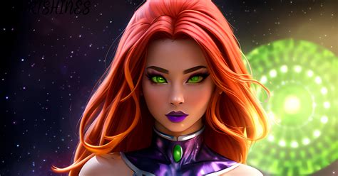 Sexy Girl Ai Starfire Pixiv