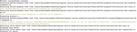 stopping tsc watch · issue 104 · teammaestro angular native seed · github