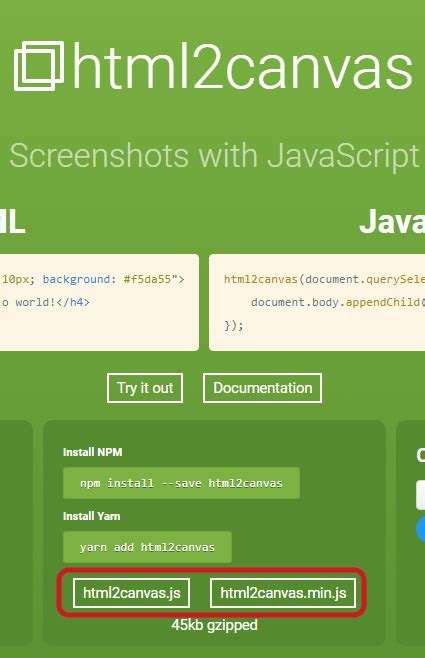 como integrar la librerías jspdf y html2canvas the digital mike
