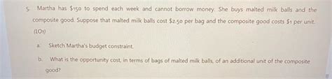 solved 2 true or false if you know the slope of the budget