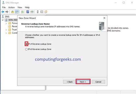 How To Add DNS Reverse Lookup Zone In Windows Server 2019
