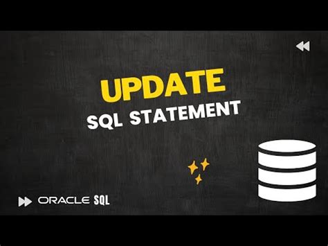 How To Use UPDATE SQL Statement In Oracle SQL To Update Records
