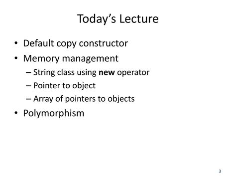 csc241 object oriented programming ppt download