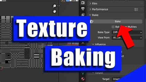 how to bake textures and materials in blender 3d step by step