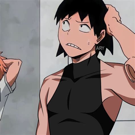 Sero With A Sleeveless Turtleneck Drawing Base Anime Mha Sero Fanart