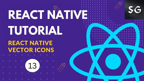 React Native Vector Icons 13 Icons In React Native React Native Tutorial For Beginners