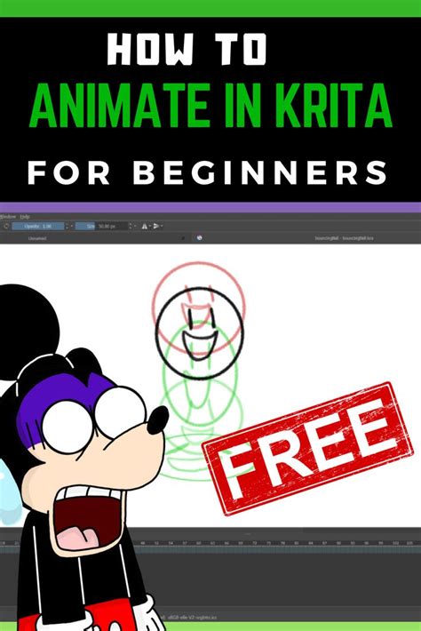 How To Animate In Krita For Free Learn Animation Animation Software
