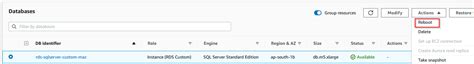 Configure Multi AZ With Amazon RDS Custom For SQL Server AWS Database