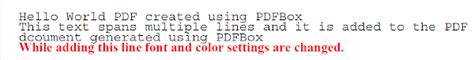 generating pdf in java using pdfbox tutorial knpcode