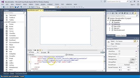 WPF Real World App Tutorial 3 Initial Main Window Setup YouTube