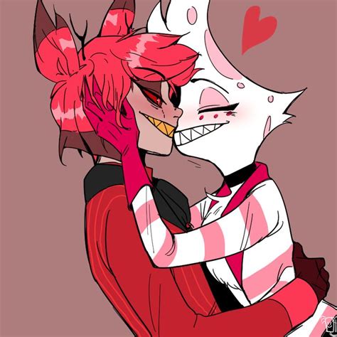 Pin On Angel X Alastor In 2024 Hotel Art Hazbin Hotel Angel Dust Alastor X Angel Dust Fanart