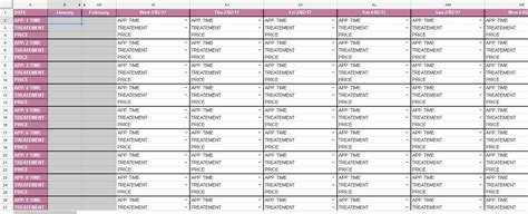 Javascript How Can I Run My Hide Show Columns Script On Multiple