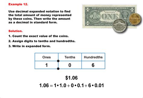 math example decimal concepts writing decimals in expanded form example 12 media4math