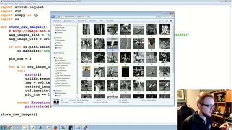 Gathering Images For Haar Cascade Opencv With Python For Image And
