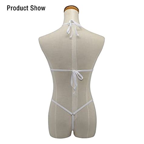 SHERRYLO Micro Bikini Extreme String Mini Bikinis See Through Sheer