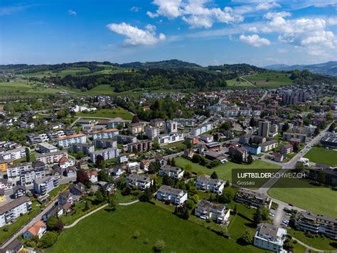 Luftaufnahme Gossau SG St Gallerstrasse Luftbilderschweiz Ch