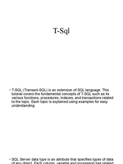 tsql pdf variable computer science microsoft sql server