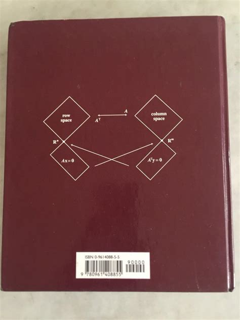 Introduction To Linear Algebra 2nd Edition Gilbert Strang Hobbies