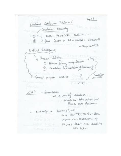 constraint satisfaction problem pdf