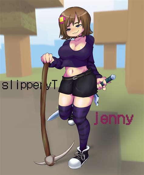 Jenny Belle Minecraft Fan Art 45172290 Fanpop