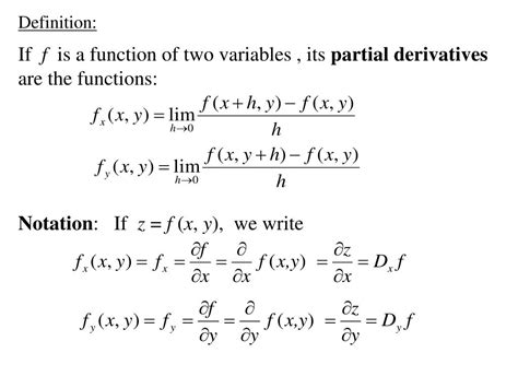 ppt sec 15 3 partial derivatives powerpoint presentation free download id 3174223