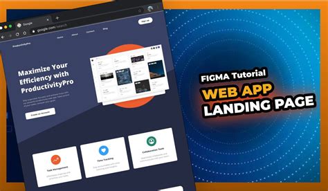 figma ui design tutorial building a web app landing page
