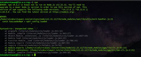 how to solve npm error raiza kurniawan medium